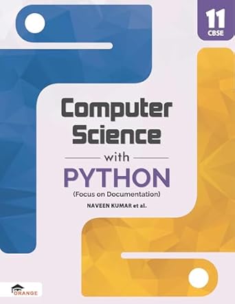 Touchpad Computer Science with Python (Focus on Documentation) for CBSE ...