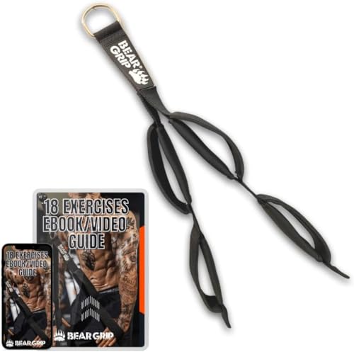 BEAR GRIP – Tricep Rope attachment Strap, Cable Pulls, Tricep Extension ...