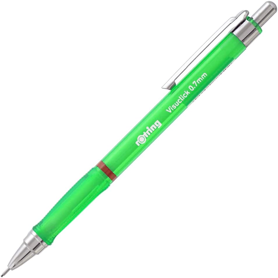 Rotring Mechanical Visuclick Pencil | 0.7mm | 2B Lead Lead Pin | Vivid ...