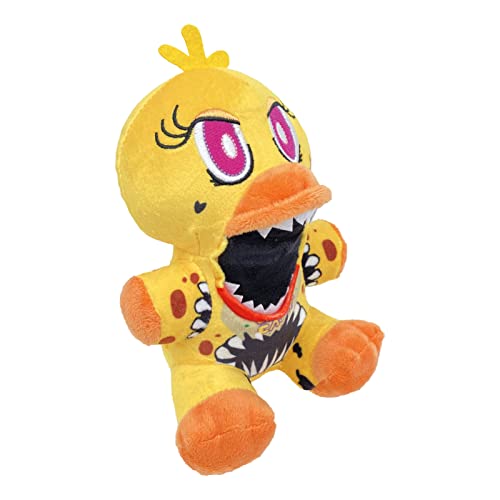 Twisted Chica Plush Toy, FNAF plushies Toy, FNAF All Character Stuffed ...