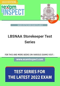 Buy LBSNAA Storekeeper Test Series Book Online at Low Prices in India ...