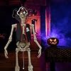 Amazon.com: Jenaai IR Sensor Activated 5.3 Ft Halloween Skeleton ...