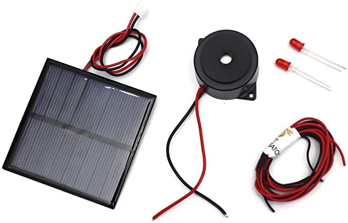 SP Solar Buzzer Combo for DIY Projects | 6v-100mah Solar Wire Attached ...