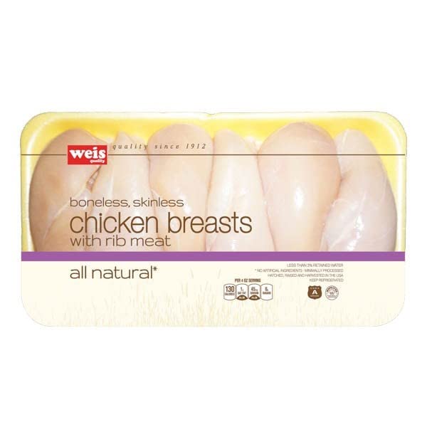 Amazon.com: Weis Quality, Chicken Breast Boneless and Skinless Family ...