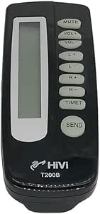 Amazon.com: Replacement Remote Control Work for TV/Audio/Projector HIVI Swans T200B for ...