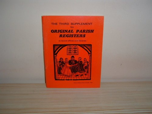 Original Parish Registers in Record Offices and Libraries: E. O Peach ...