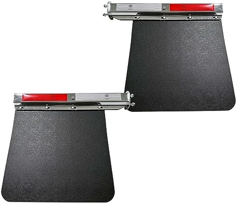 Amazon.com: BST BSSP 2PCS Chrome Straight Spring Loaded Mud Flap Hanger ...