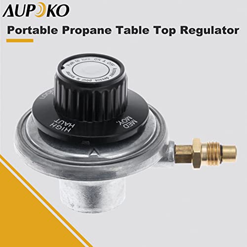 Aupoko Propane Gas Grill Control Valve Table Top Regulator, Propane Gas ...