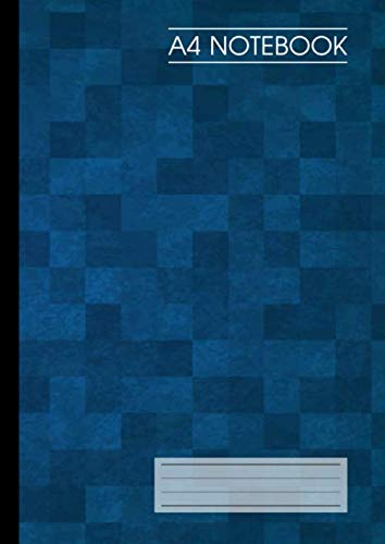 A4 Notebook: Lined Journal 500 Pages 90gsm : Lined A4 Composition ...