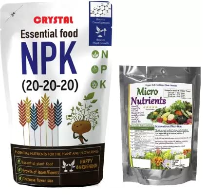 Buy NPK 20:20:20 Fertilizer & Get Micronutrients Granules (250 GM) Free ...