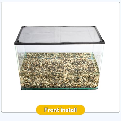 DIY Magnetic Aquarium Anti-Jumping Net 39.4”X23.6”,Fish Tank Net,Crop ...