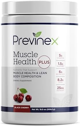 Amazon.com: Previnex Muscle Health Plus: Creatine monohydrate, myHMB ...