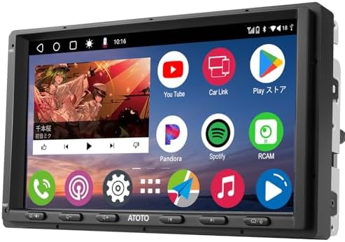 Amazon.com: 4G LTE Android Double DIN Car Stereo, RevcarX WiFi ChatGPT ...