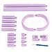 Amazon.com: Authentic Knitting Board Adjustable Multi-Knit Loom, snap ...