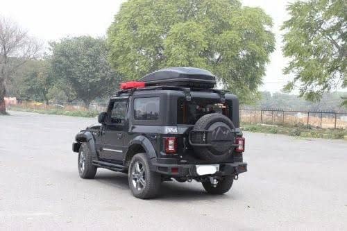 Stepney Cover Lock for Mahindra Thar 2020 (ABS Cover & Metal Road ...