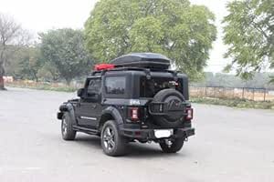 SHIVAM SHUBHAM Stepney Cover Lock for Mahindra Thar 2020 (ABS Cover ...