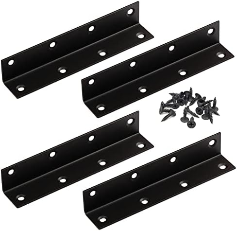 Amazon.com: 4PCS Corner Brace Angle Bracket,L Bracket , Superior ...