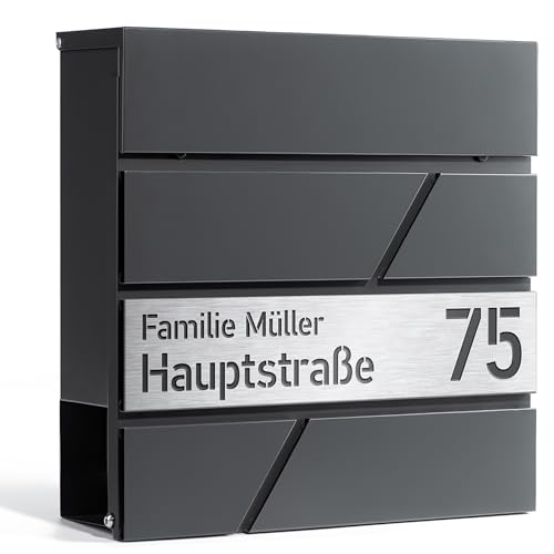 Briefkasten Mit Namen Und Hausnummer