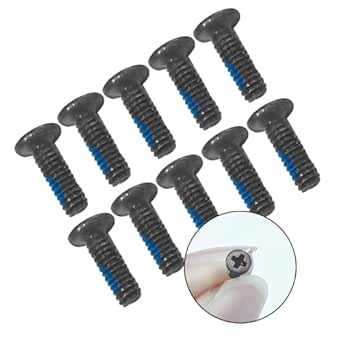 ZAHARA 10PCS Black Lower Bottom Base Cover Case Screws Replacement for ...
