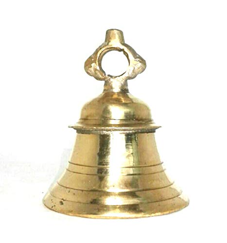 Bhawani Pure Brass (pital) mandir ghanta 2 kg.Size(Brass Tokar ...