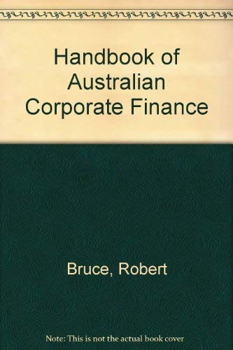 Amazon.com: Handbook of Australian Corporate Finance: 9780824810573 ...