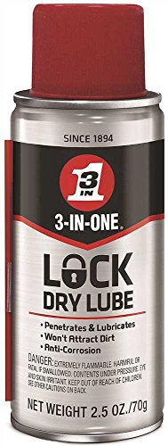 Amazon.com: 3 IN ONE 12007 2.5 Oz Lock Dry Lube : Health & Household