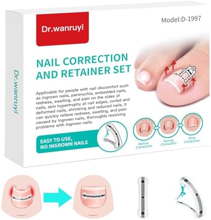 Amazon.com: Titanium Alloy Silicone Ingrown Correction Patch Tool ...