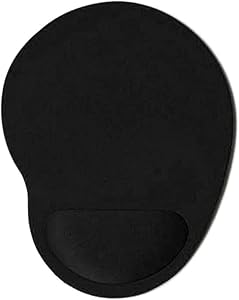 Mouse pad com suporte de pulso, mouse pad ergonômico com suporte para ...