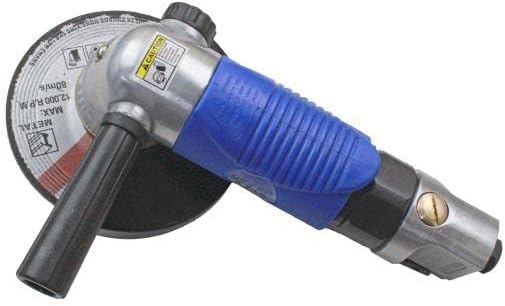 US PRO Tools 5" 125mm Air Angle Grinder Grinding 10,000 RPM & Disc 8425 ...