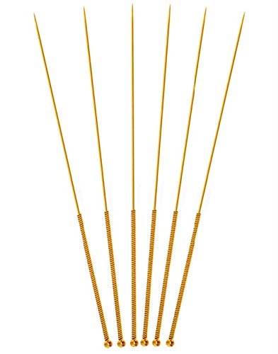 Buy GENERIC 2525 : Sterile acupuncture needles full gold plated, full ...