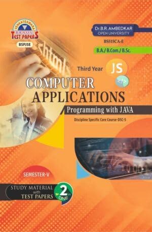 Programming with Java (English Medium) - Semester 5 - Computer ...