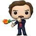Amazon.com: Disney Funko Pop! Movies #947 Anchorman Ron Burgundy with ...