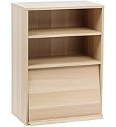 Amazon.com: IRIS USA CX-2 Wood, Bookshelf Storage Shelf, Bookcase, 2 ...