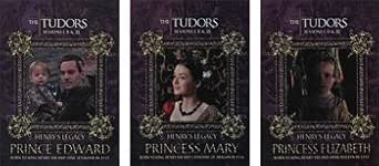 The Tudors Seasons 1 thru 3 Henrys Legacy Complete 3 Card Foil Chase ...