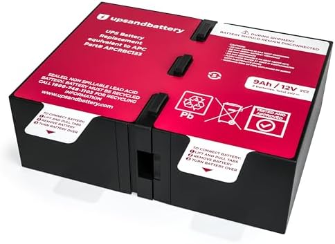 UPSANDBATTERY™ Compatible Battery Pack for APC RBC124 - High Rate ...
