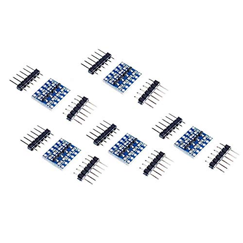 Snapklik.com : 5Pcs IIC I2C 4-Channel Bi-Directional 5V To 33V Logic ...