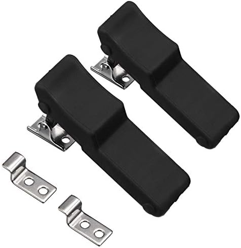 Mudder 2 Pcs Flexible Rubber Draw Latch, Front Storage Rack Rubber ...