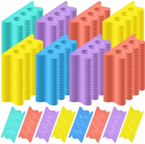 Amazon.com : Mumufy 250 Pairs Sponge Toe Separators Pedicure Tool Kit ...