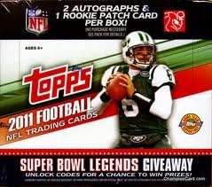 2011 Topps NFL Football JUMBO box at Amazon's Sports Collectibles Store