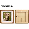 Amazon.com - Zibrelte Natural 5x5 Picture Frame Wood with Mat for ...