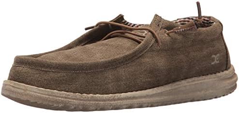 Hey Dude Men's Wally Nut Size 9 | Men’s Shoes | Men's Lace Up Loafers ...