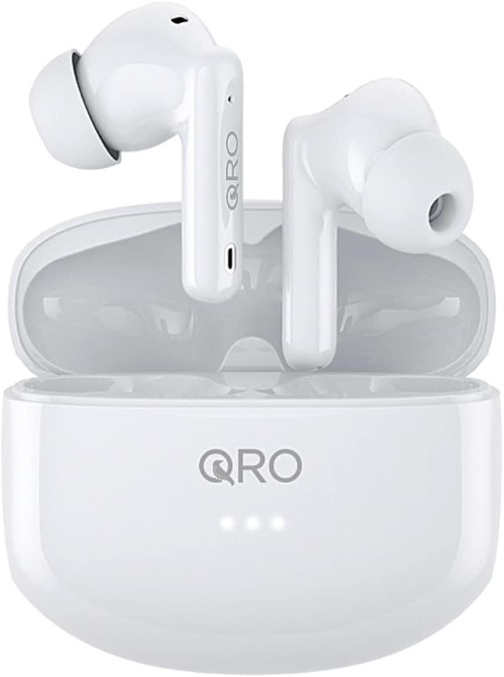 Amazon.com: Qro A40 Pro Wireless Earbuds; Pro Hi-Fi Sound; Active Noise ...