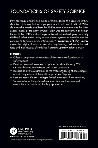 Snapklik.com : Foundations Of Safety Science: A Century Of ...