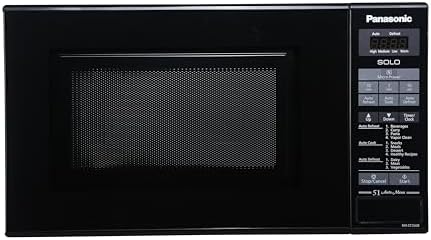 Panasonic 20L Solo Microwave oven, NN-ST266B - 800W, Easy touch control, Auto Reheat, 51 Auto ...