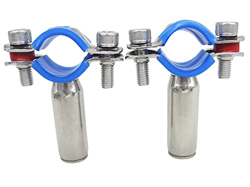 Stainless Steel Wall Mount Ceiling Mount Pipe Supports, Adjustable Pipe ...