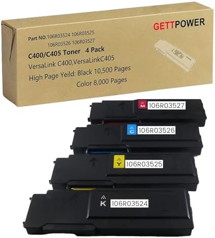 Amazon.com: GETTPOWER Versalink C400 C405 Toner, Extra High Capacity ...