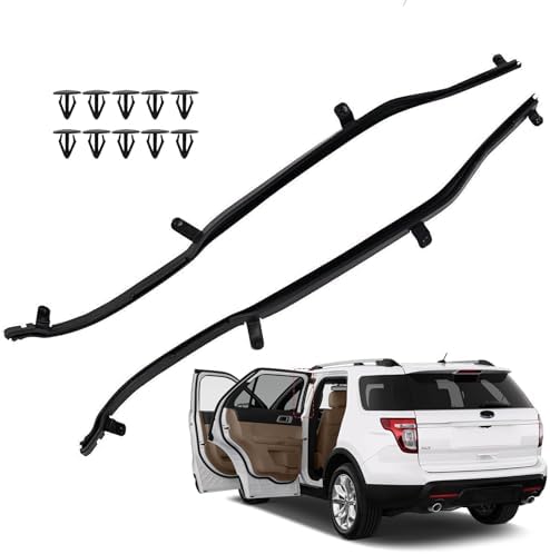 Amazon.com: 1 Pair LH & RH Front Edge of Rear Door Weather Strip Seal ...
