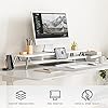 Amazon.com: Fenge Dual Monitor Stand, Monitor Stands Riser for 2 ...