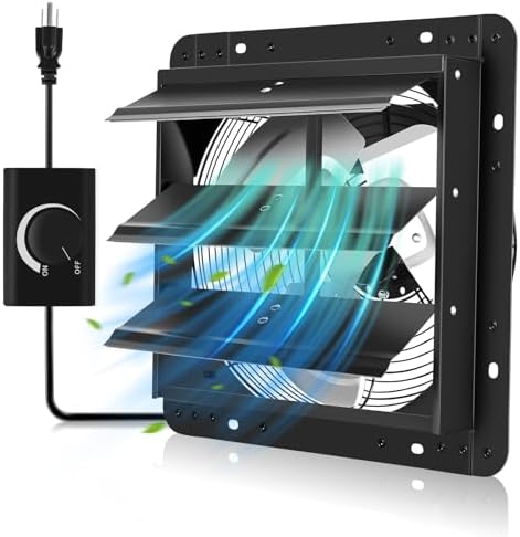 Amazon.com: InfiniPower 12" Exhaust Fan with Speed Controller and Power ...