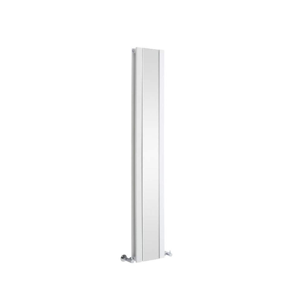 Milano Icon - White Vertical Double Flat Panel Radiator Full Length ...